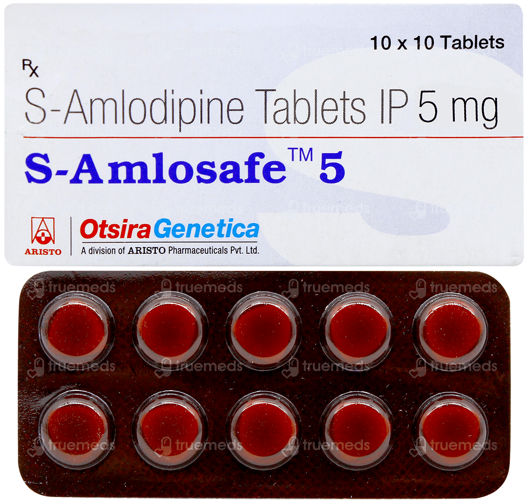 S Amlosafe 5 MG 10 | Order S Amlosafe 5 MG Tablet 10 Online at Truemeds
