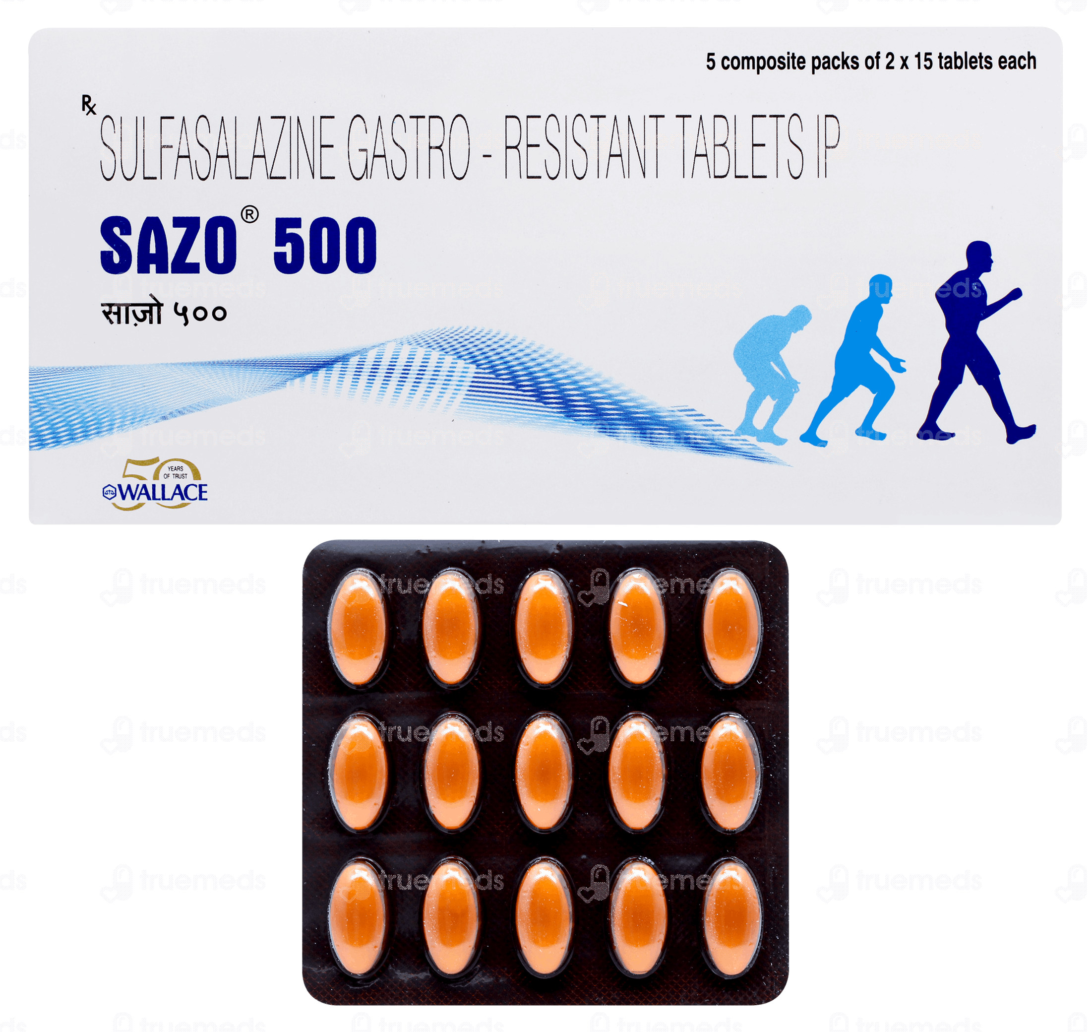 Sazo 500 Tablet – Inflammatory Bowel Disease Treatment