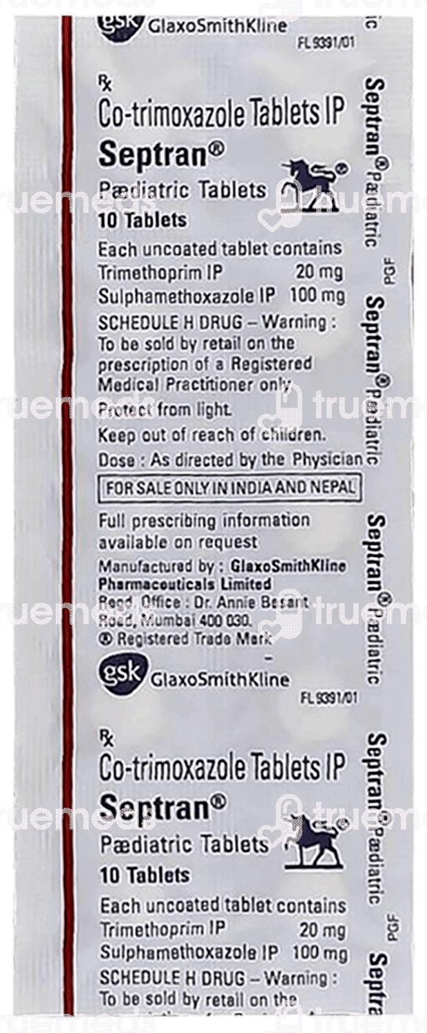 Septran Pead 100/20 MG | Order Septran Pead 100/20 MG Tablet Online at ...