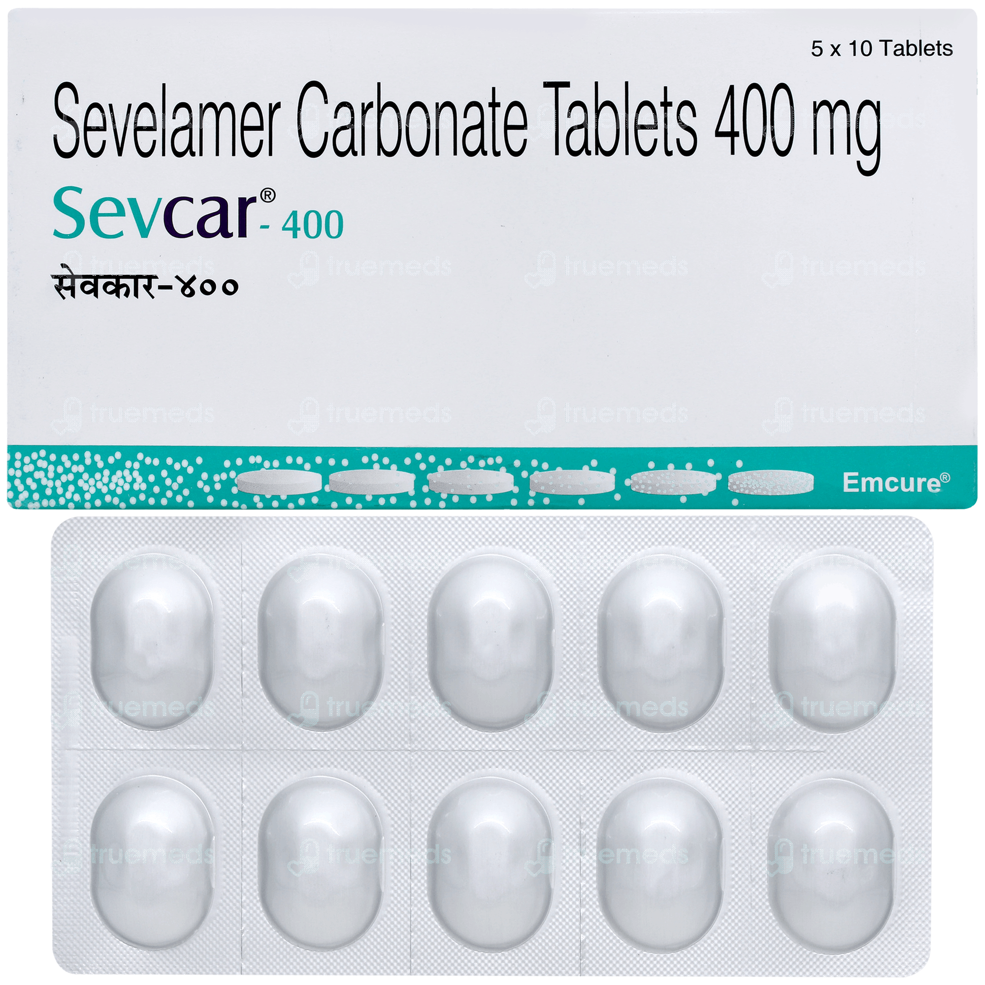 Sevcar 400 MG | Order Sevcar 400 MG Tablet Online at Truemeds