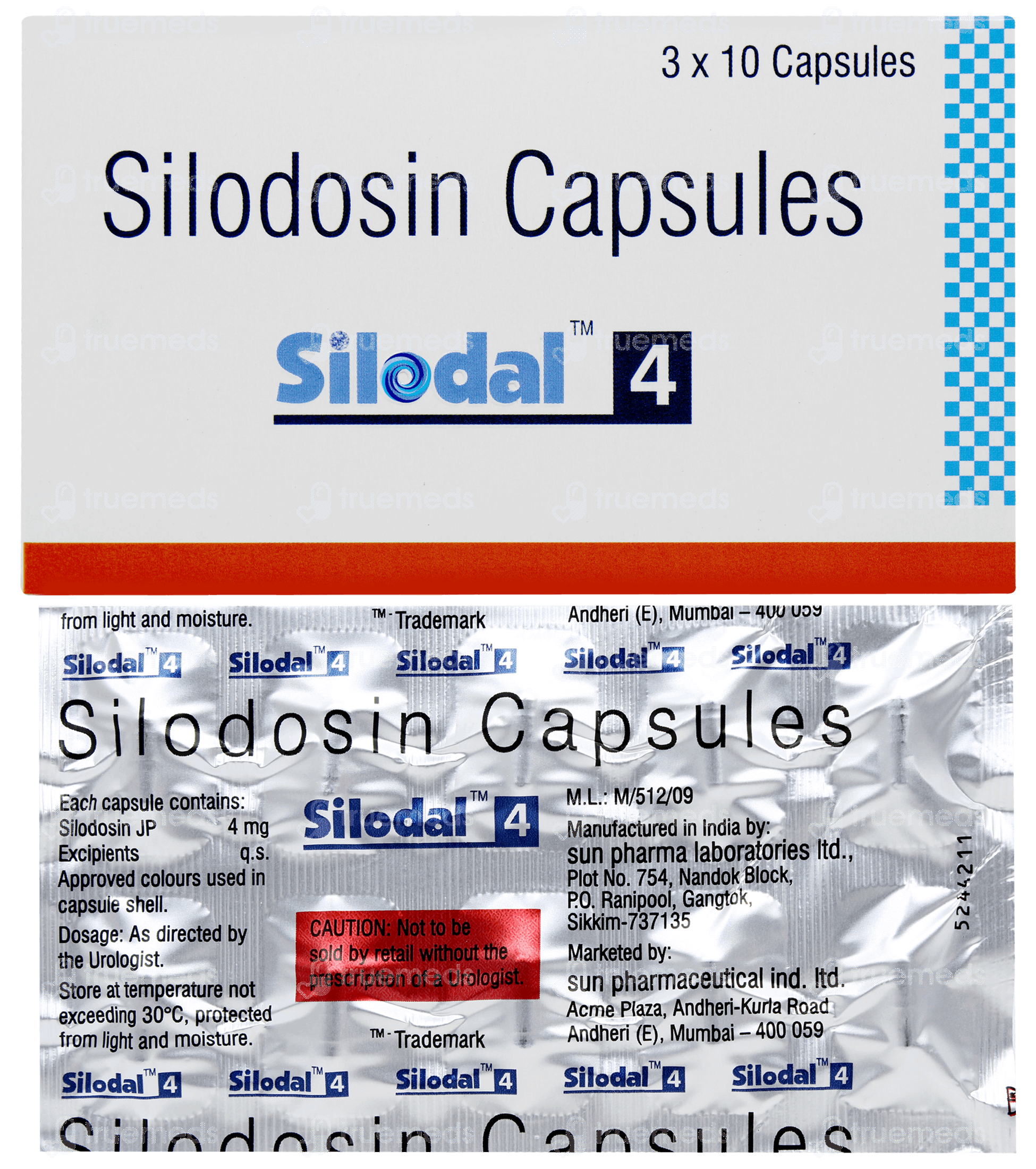 Silodal 4 MG | Order Silodal 4 MG Capsule Online at Truemeds