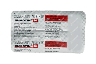 Simvotin 10 MG | Order Simvotin 10 MG Tablet Online at Truemeds