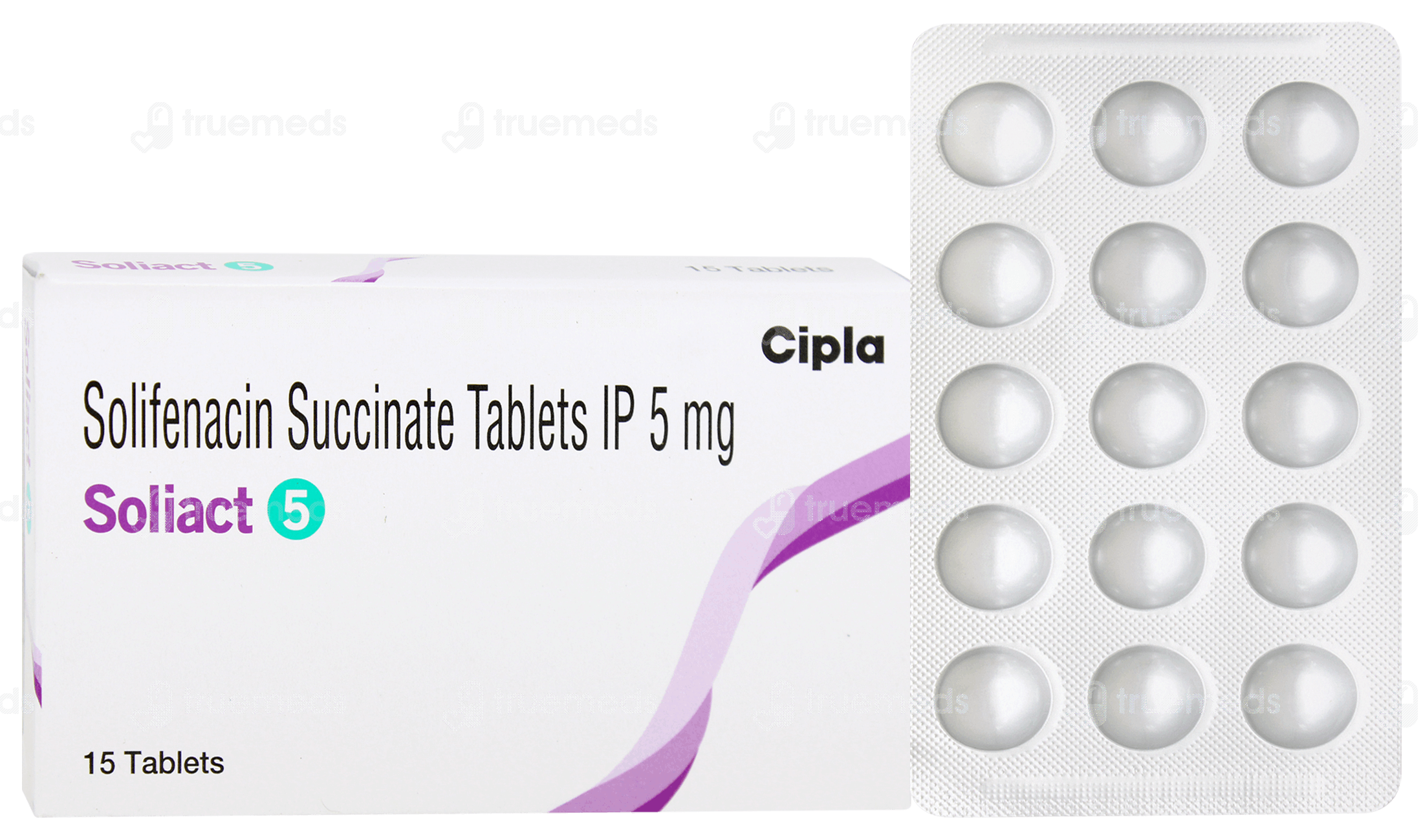 Buy Soliact 5 MG Strip Of 15 Tablets Online at Truemeds