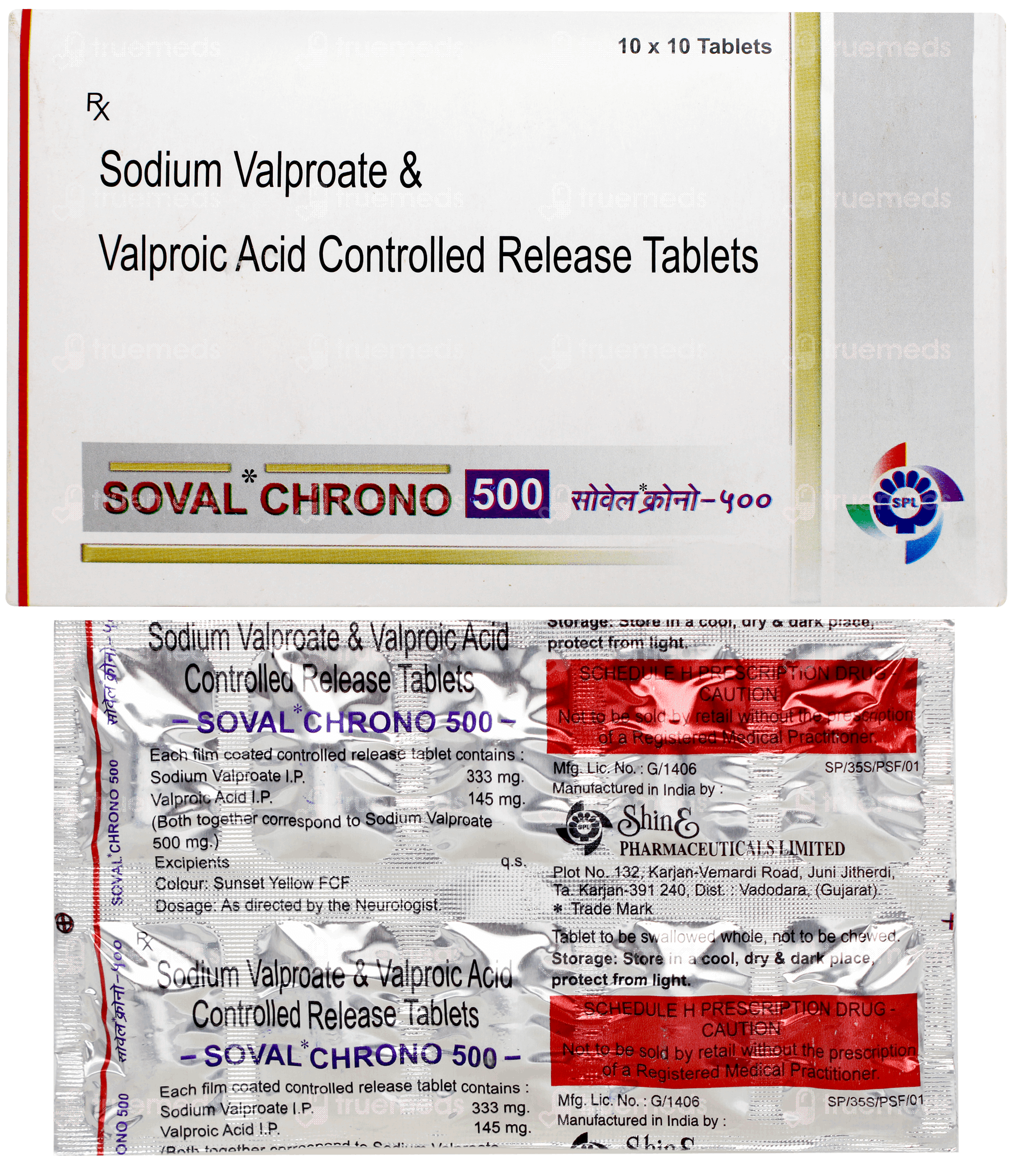 Soval Chrono 500 Tablet 10: Uses, Side Effects, Price & Substitutes