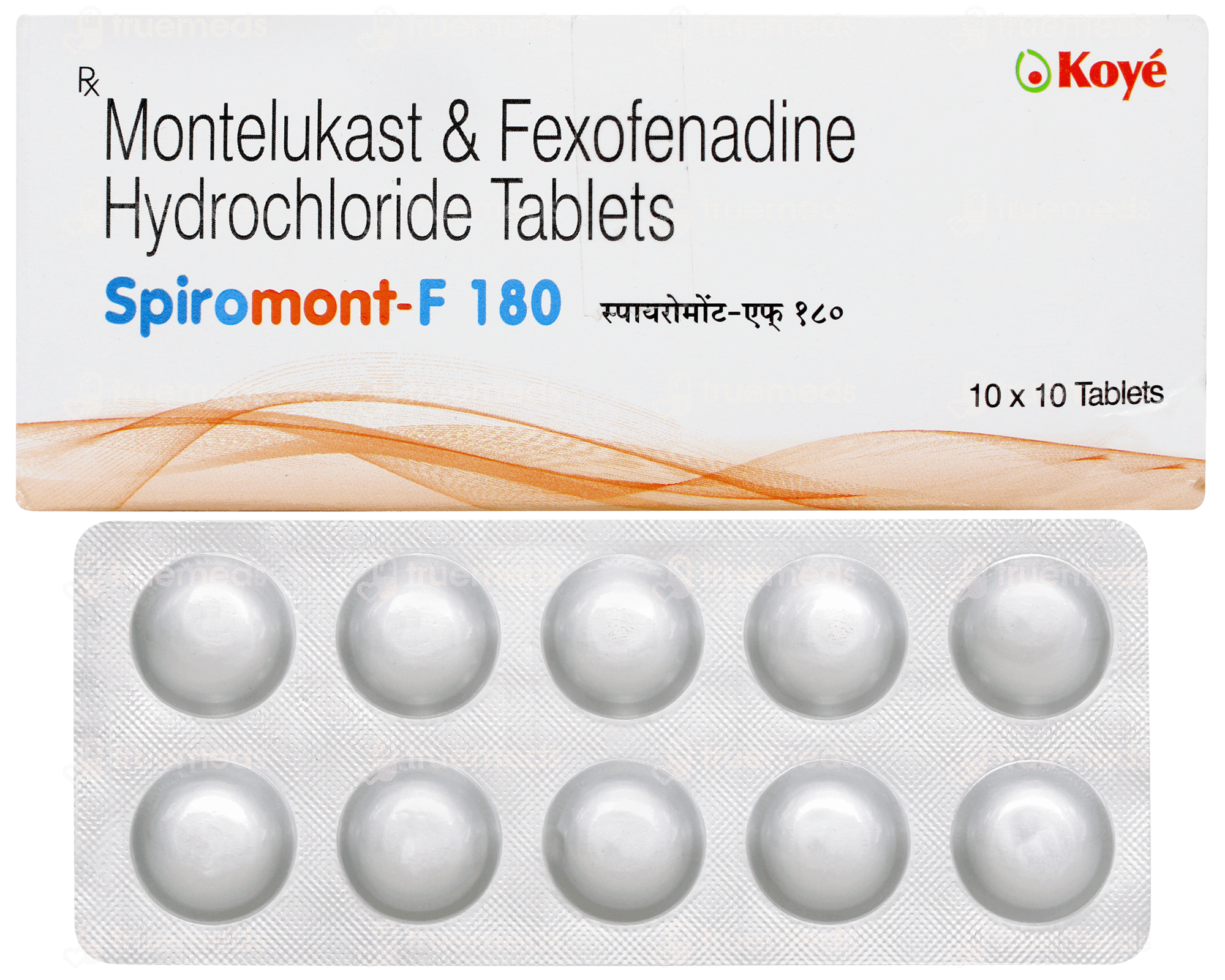 Spiromont F 10/180 MG | Order Spiromont F 10/180 MG Tablet Online at ...