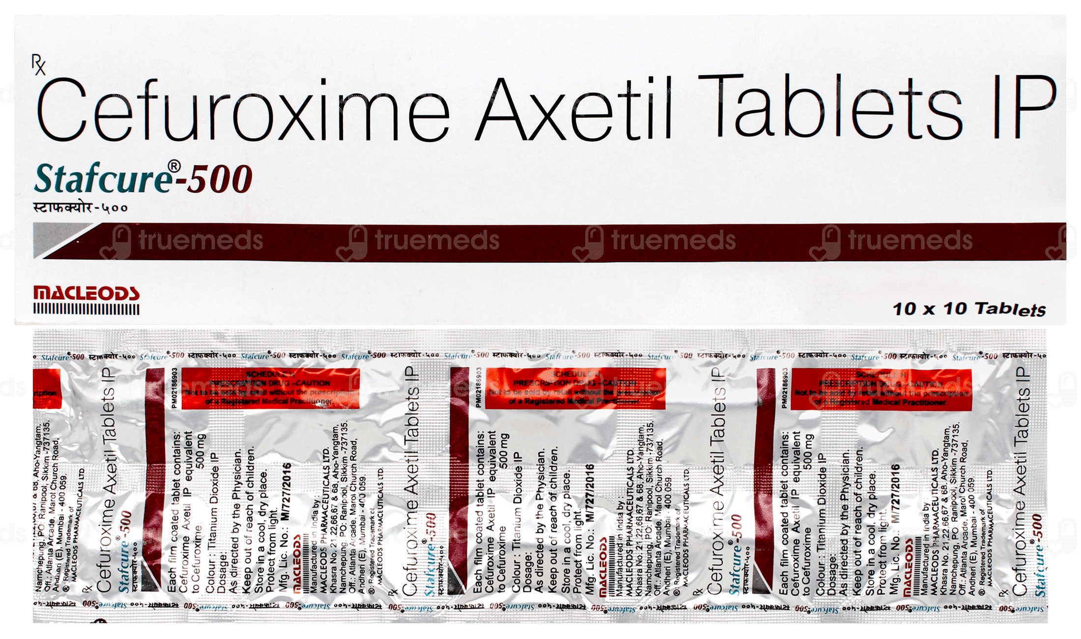 Stafcure 500 Tablet: Uses, Side Effects, Price & Substitutes