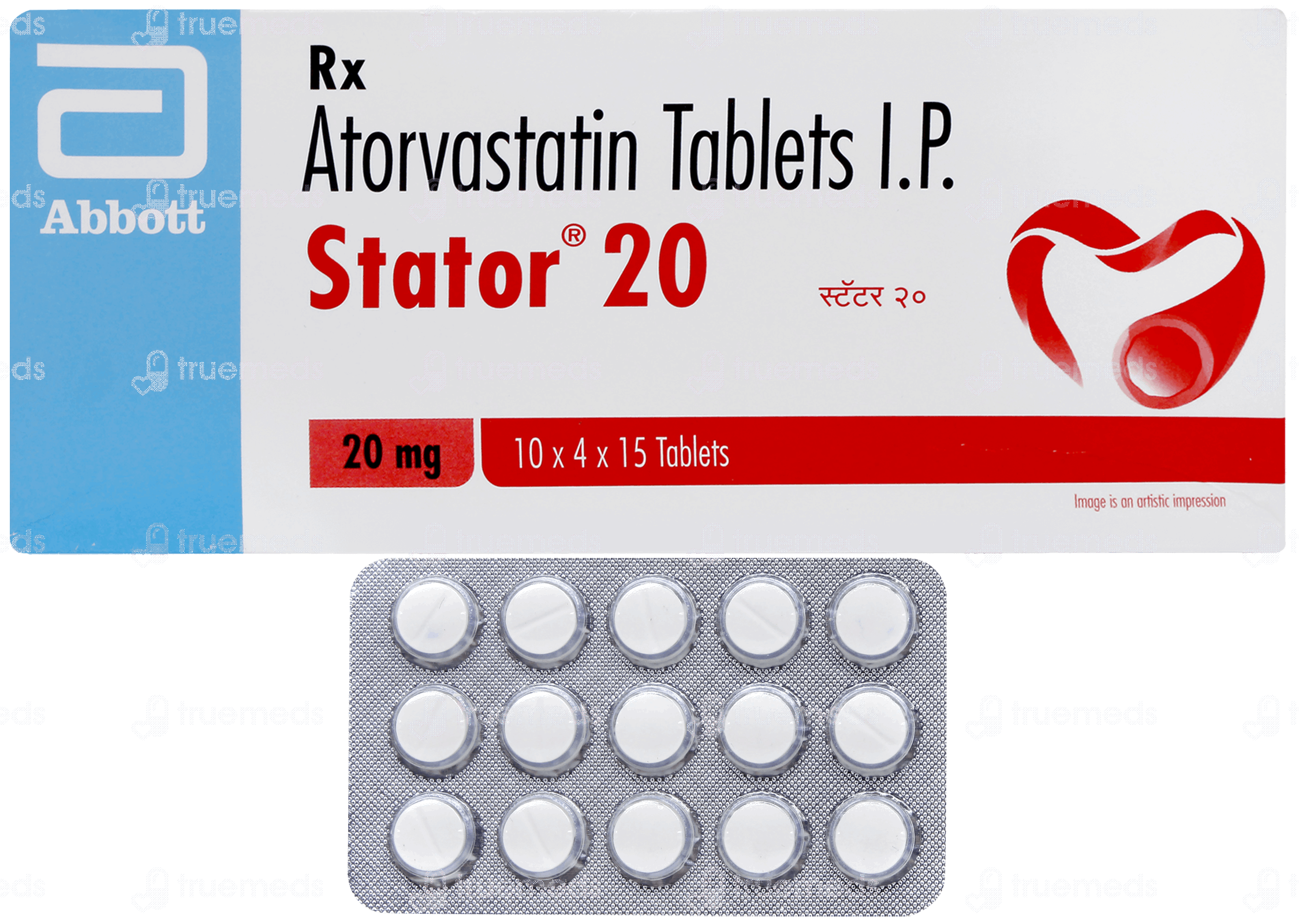 Stator 20 Tablet 15: Uses, Side Effects, Price & Substitutes
