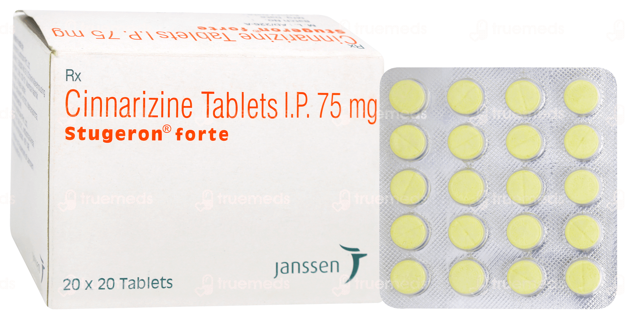 Stugeron Forte Tablet – Vertigo & Motion Sickness Relief