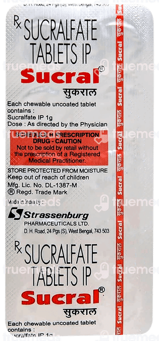 Sucral (strassenburg) 1000 MG Tablet | Order SUCRAL (STRASSENBURG) 1000 ...