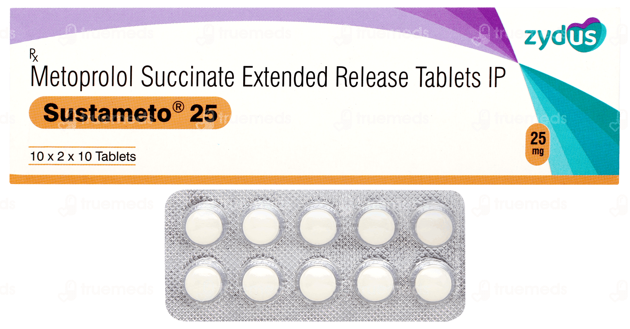 Sustameto 25 Tablet 10: Uses, Side Effects, Price & Substitutes