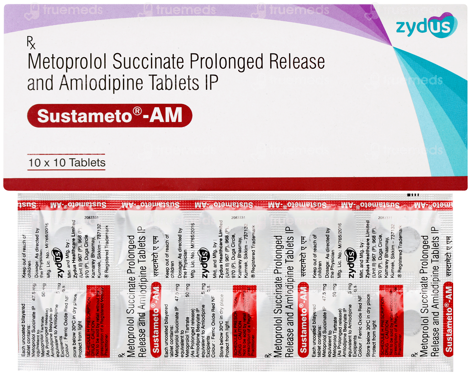 Sustameto Am 50/5 MG Pr | Order Sustameto Am 50/5 MG Tablet Pr Online ...
