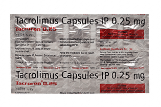 Tacroren 0.25 MG | Order Tacroren 0.25 MG Tablet Online at Truemeds