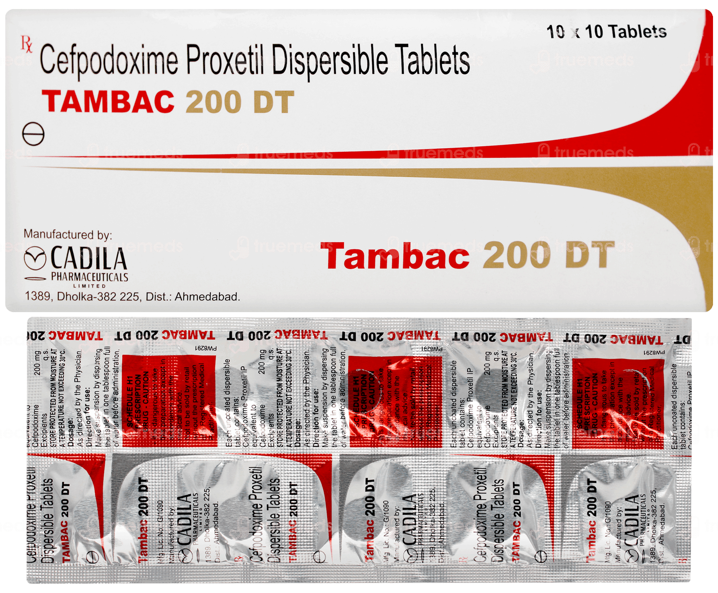 Tambac 200 Mg Tablet Dt 10: Uses, Side Effects, Price & Substitutes