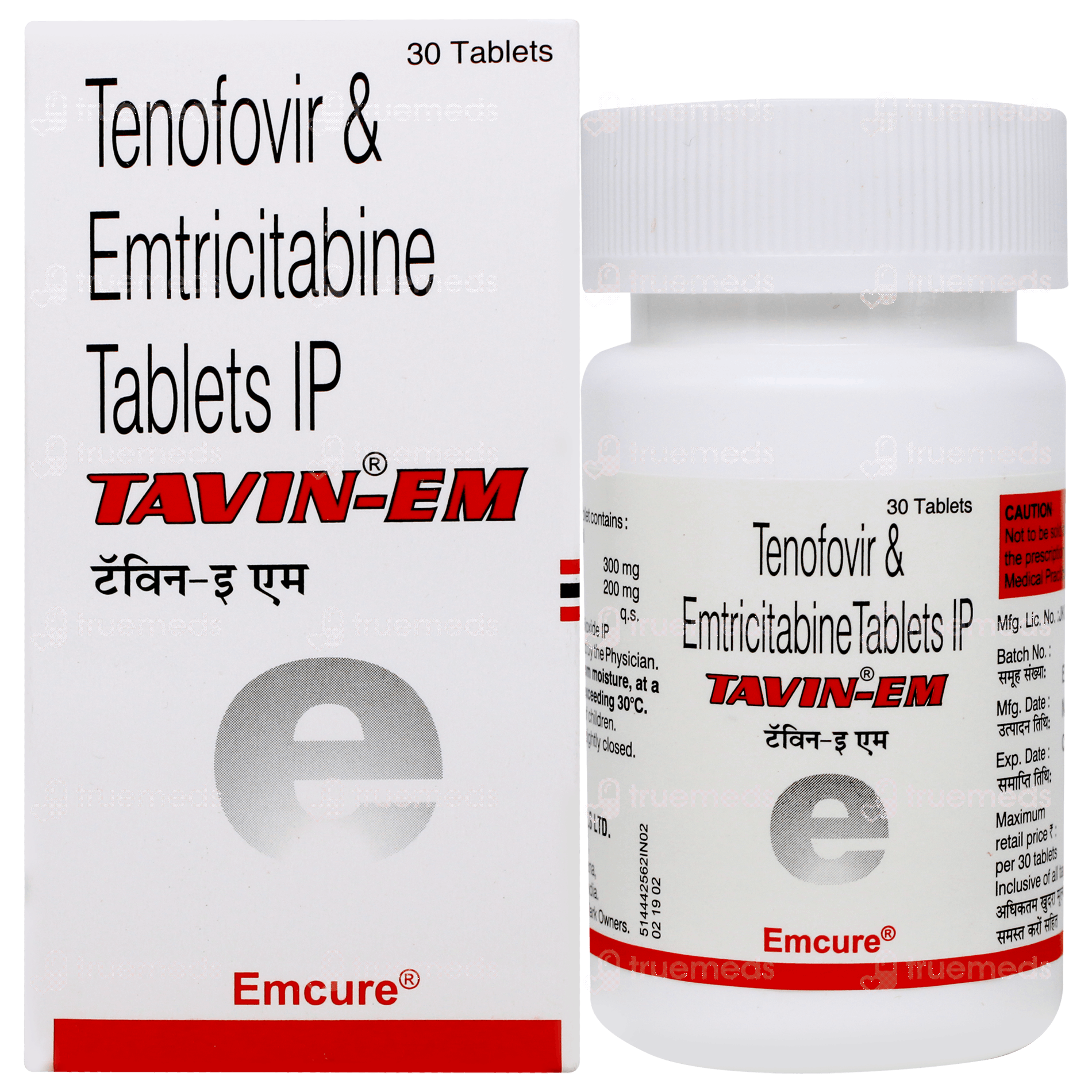 Tavin Em Tablet 30 - Uses, Side Effects, Dosage, Price | Truemeds