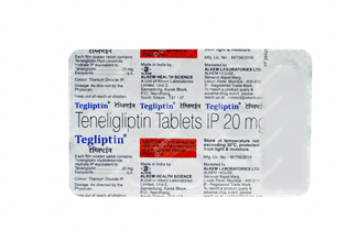 Tegliptin 20 Mg Tablet 15 - Uses, Side Effects, Dosage, Price | Truemeds