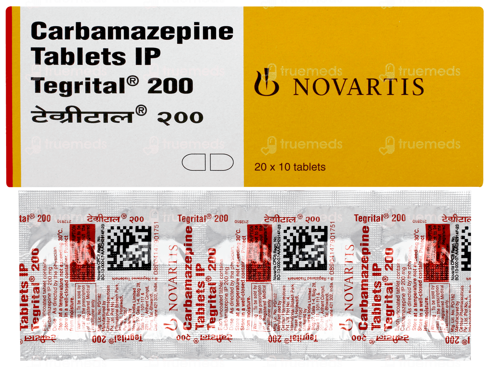 Tegrital 200 Tablet: Uses, Side Effects, Price & Substitutes