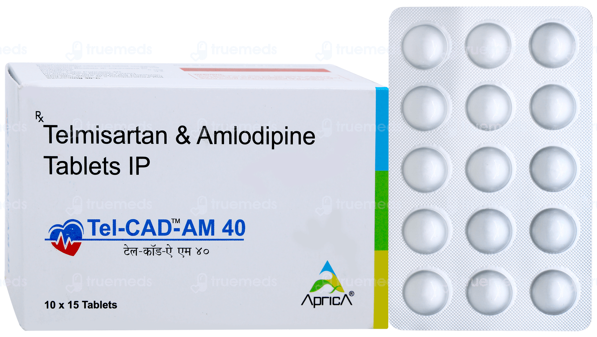Tel Cad Am 40 Tablet 15: Uses, Side Effects, Price & Substitutes