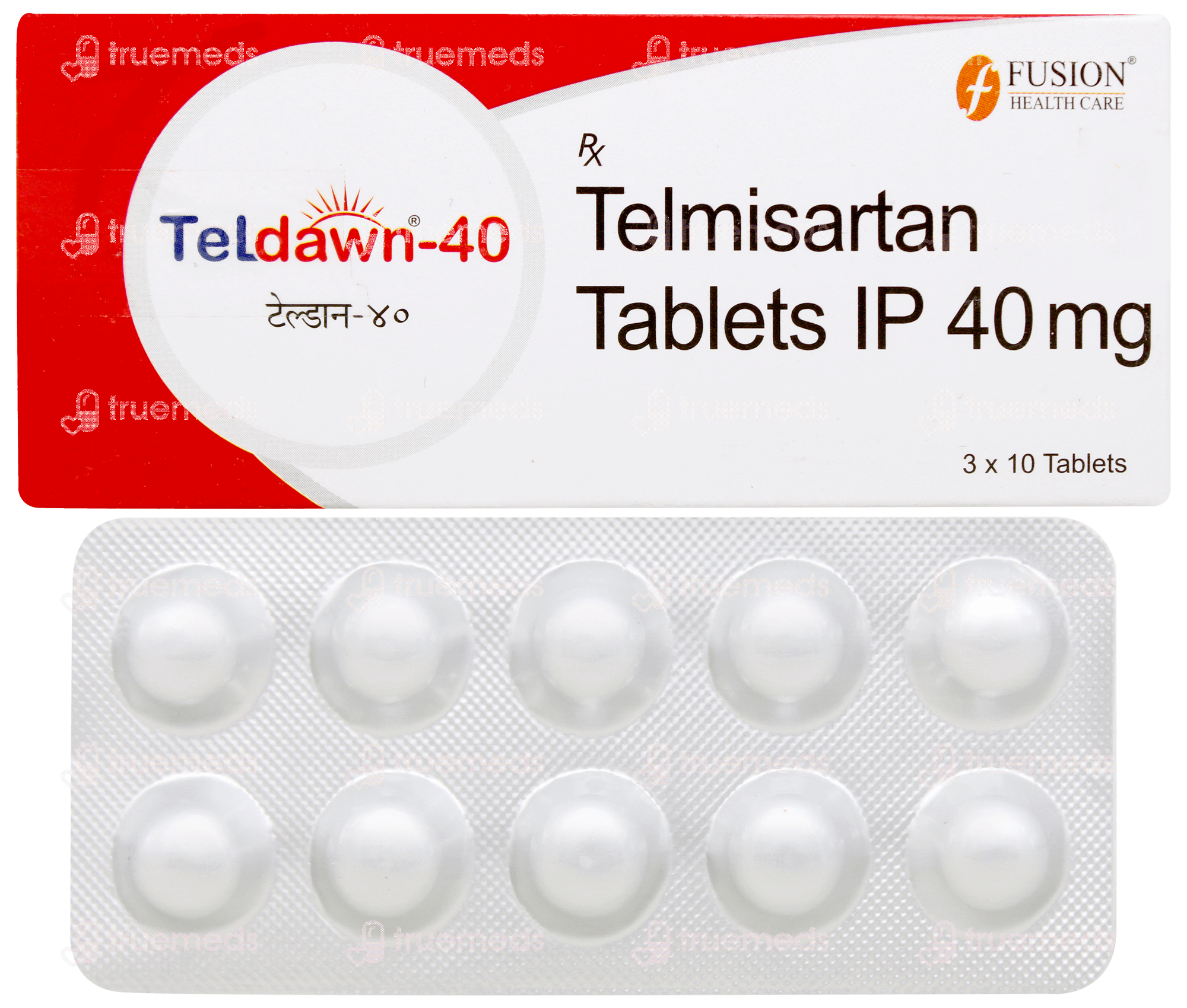 Teldawn 40 Tablet 10: Uses, Side Effects, Price & Substitutes