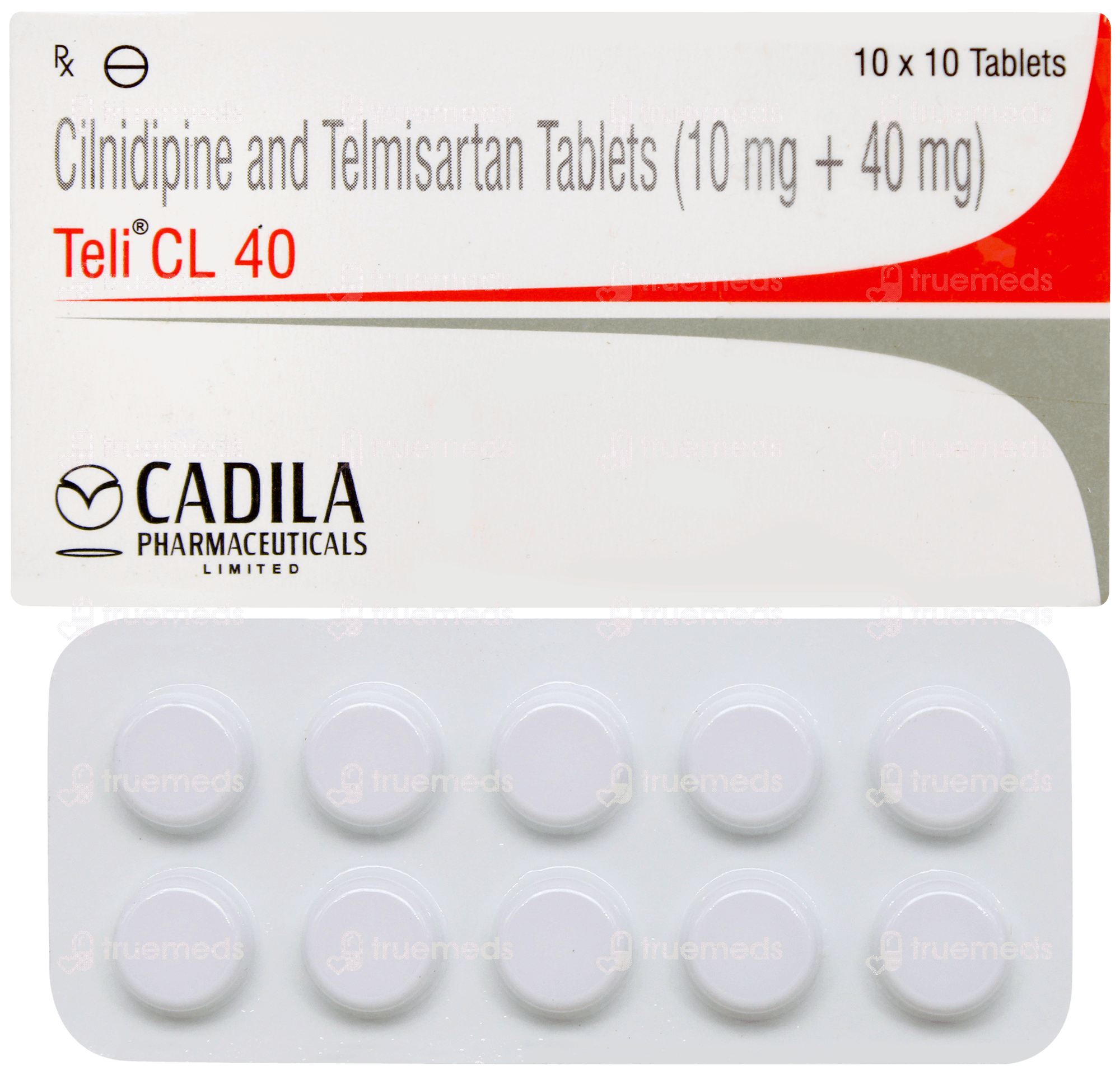Teli Cl 40 Tablet 10: Uses, Side Effects, Price & Substitutes