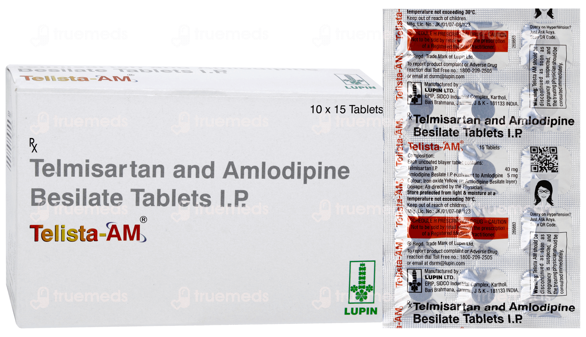 Telista Am Tablet 15: Uses, Side Effects, Price & Substitutes