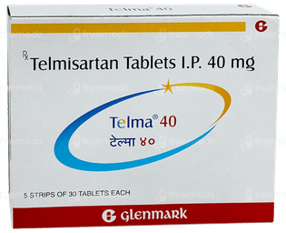 Telma 40 Tablet 30: Uses, Side Effects, Price & Substitutes