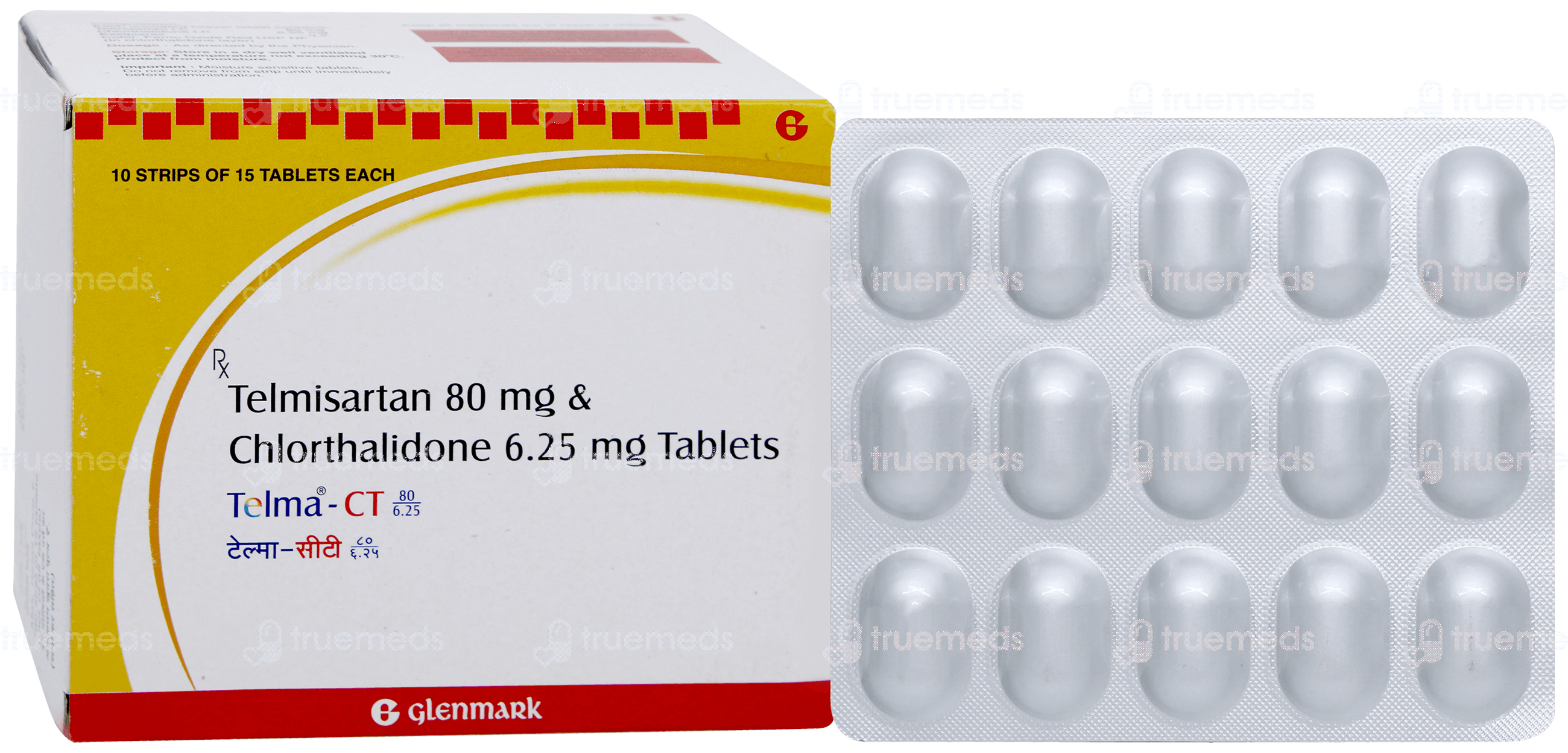 Telma Ct 80/6.25 Tablet 15: Uses, Side Effects, Price & Substitutes