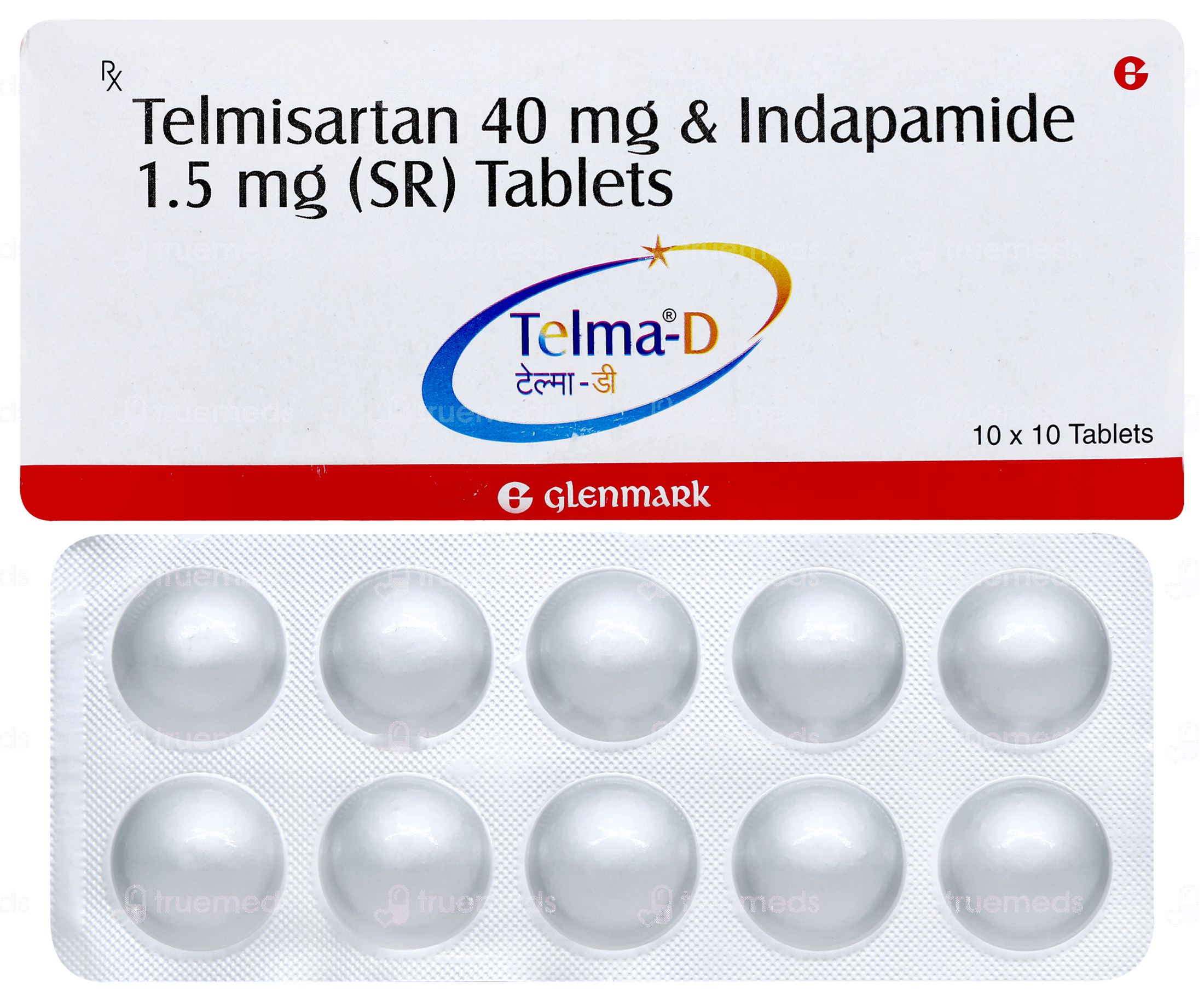 Telma D | Order Telma D Tablet Sr Online at Truemeds