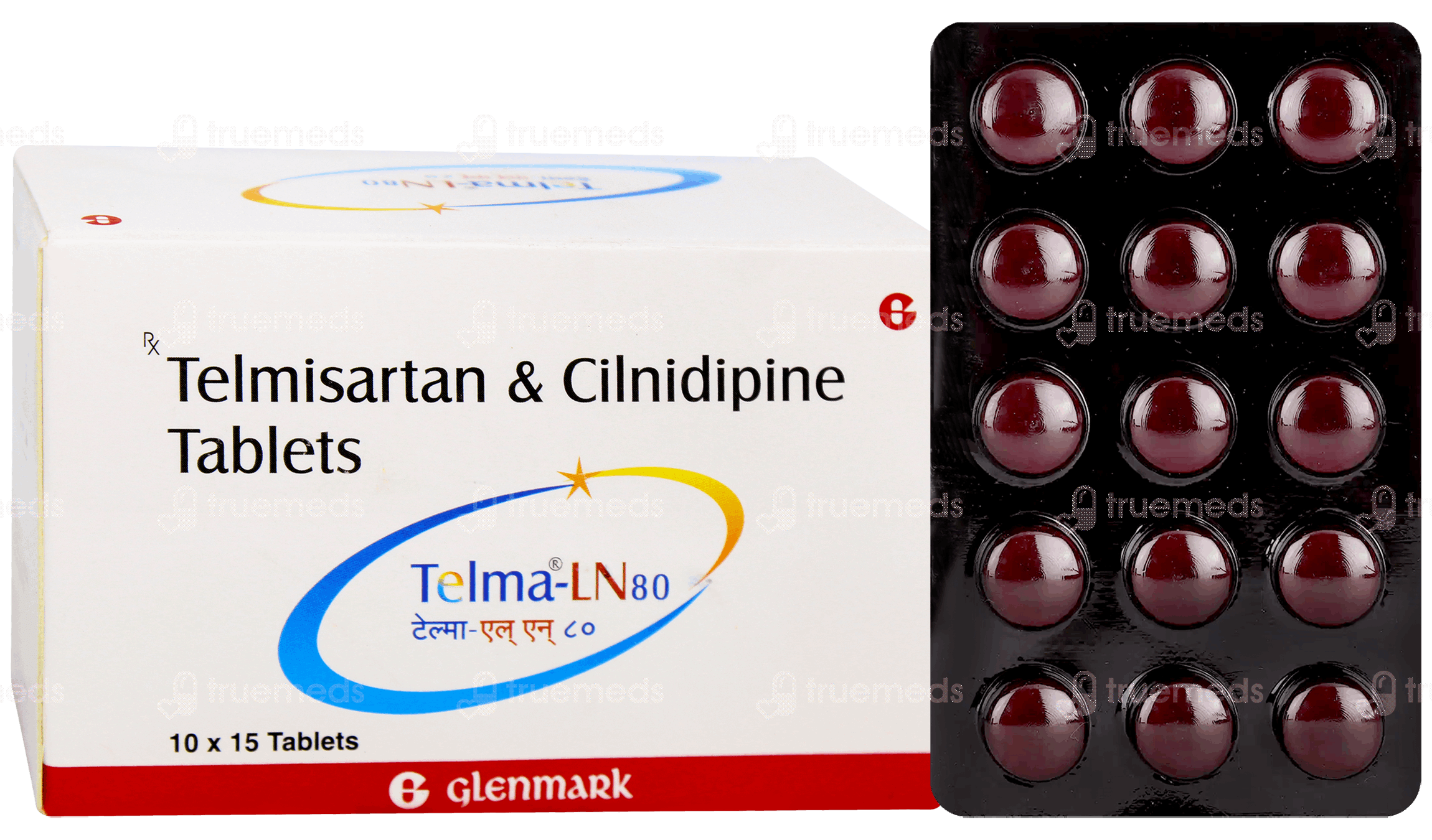 Telma Ln 10/80 MG | Order Telma Ln 10/80 MG Tablet Online at Truemeds