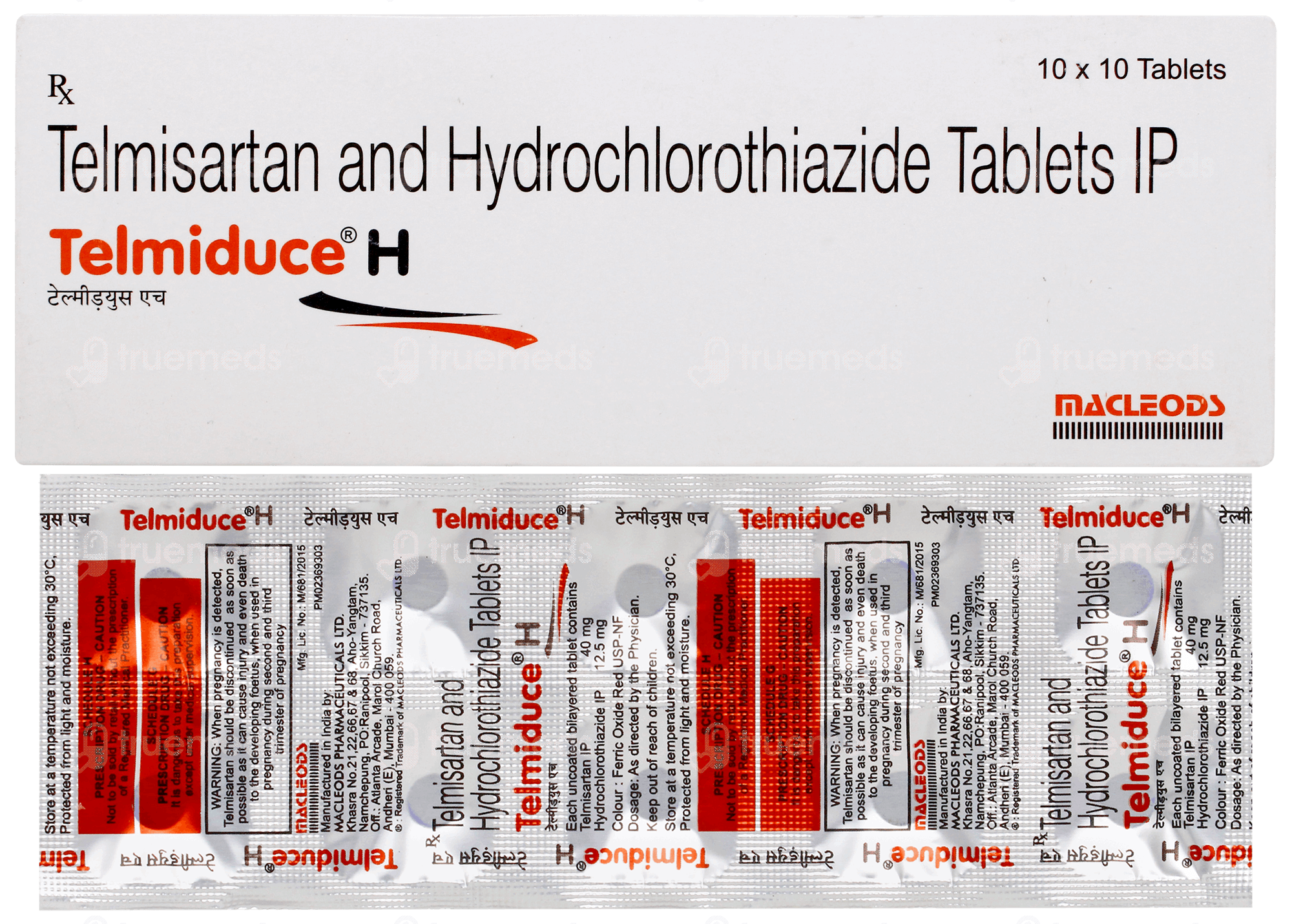 Telmiduce H Tablet 10: Uses, Side Effects, Price & Substitutes