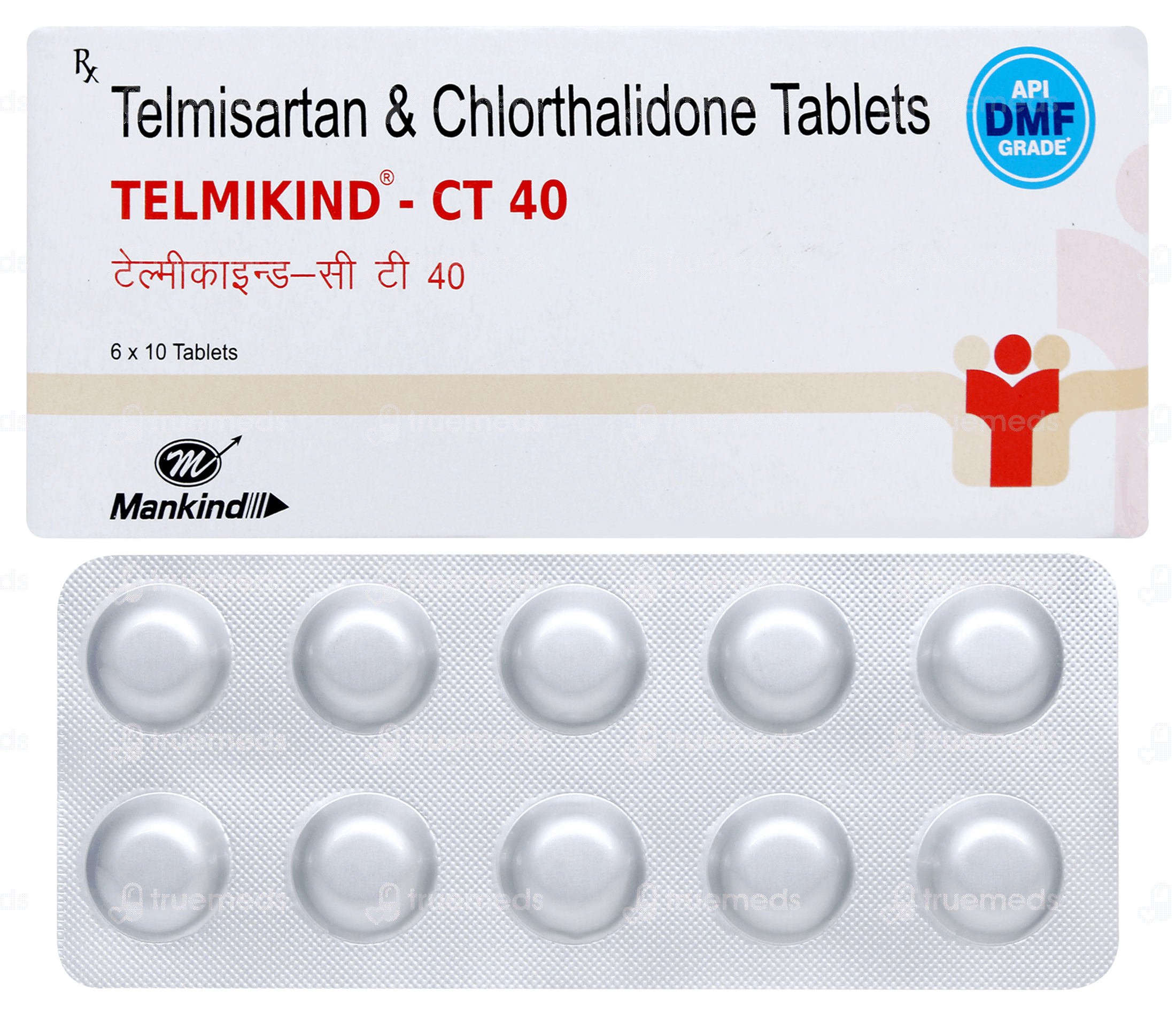 Telmikind Ct 40 Tab 10: Uses, Side Effects, Price & Substitutes