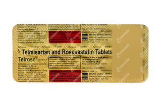 Telrose 40 10 Mg Tablet 10 - Uses, Side Effects, Dosage, Price | Truemeds
