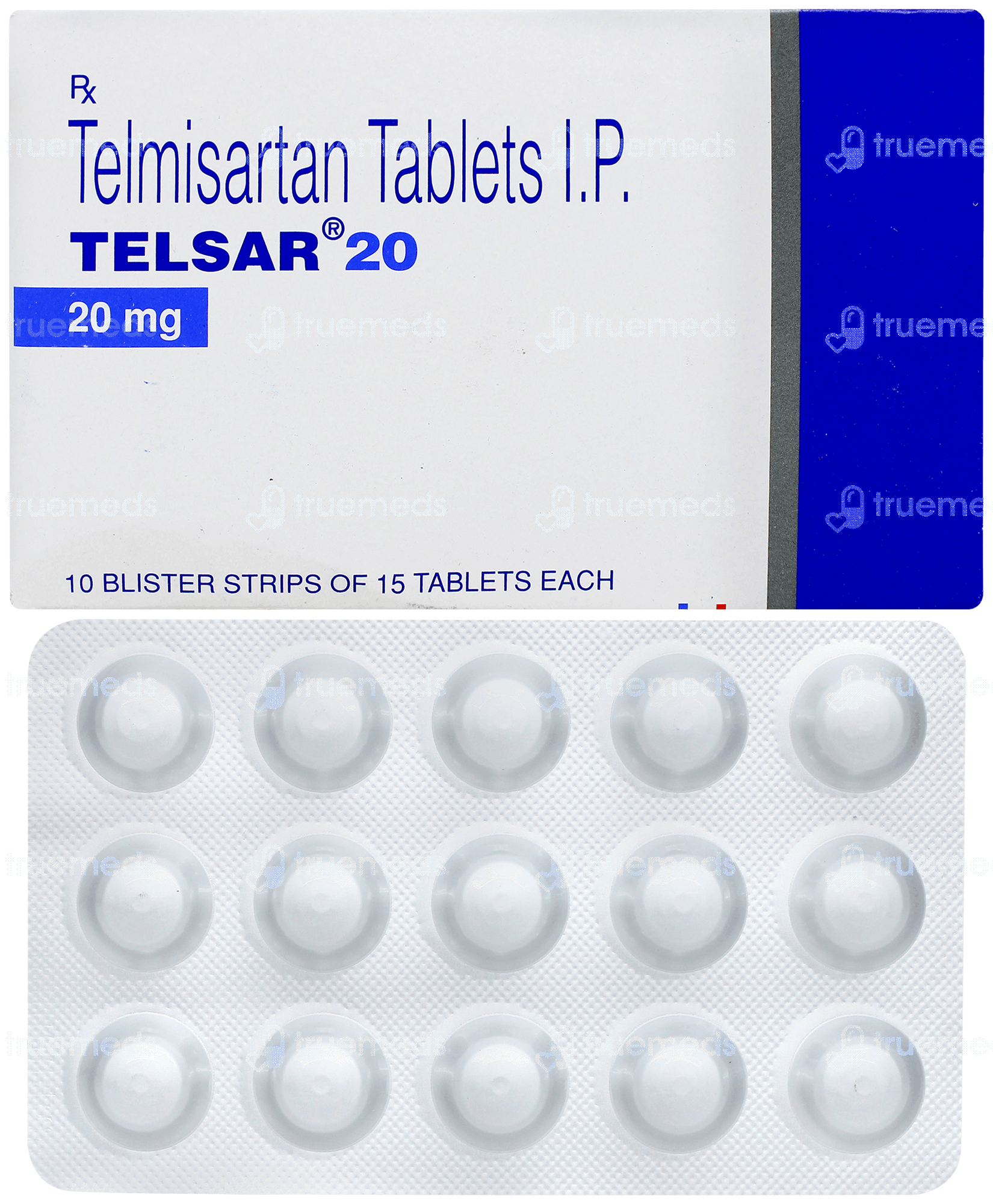 Telsar 20 Tablet 15: Uses, Side Effects, Price & Substitutes