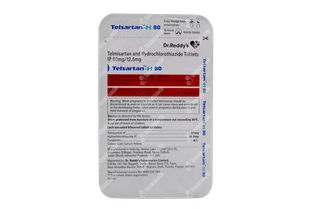 Telsartan H 80 Tablet 14: Uses, Side Effects, Price & Substitutes