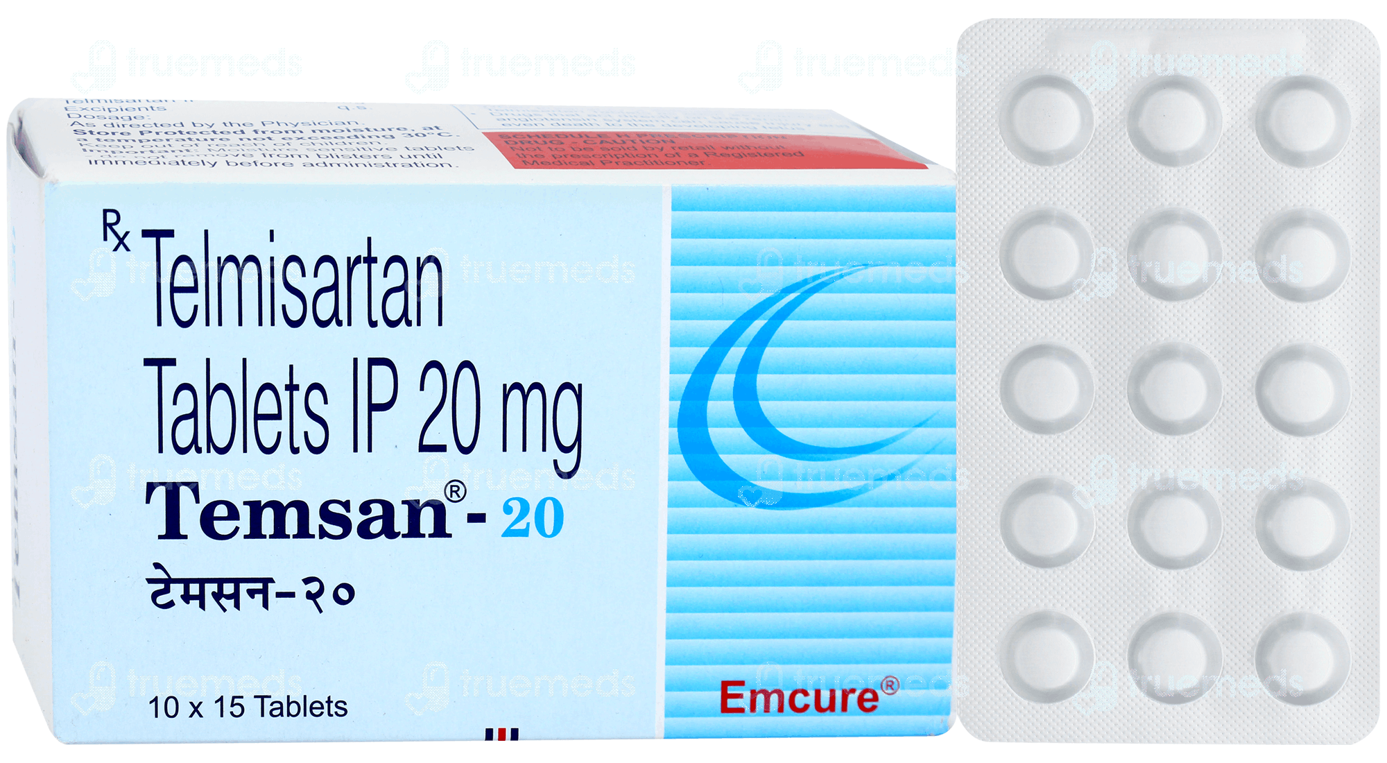 Temsan 20 Tablet 15: Uses, Side Effects, Price & Substitutes
