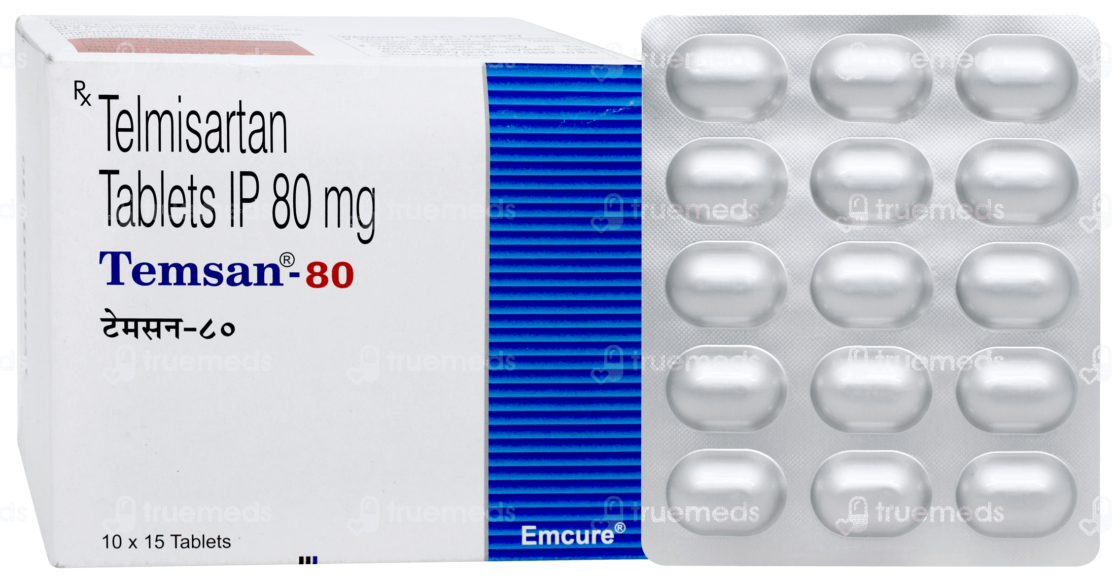 Temsan 80 Tablet 15: Uses, Side Effects, Price & Substitutes