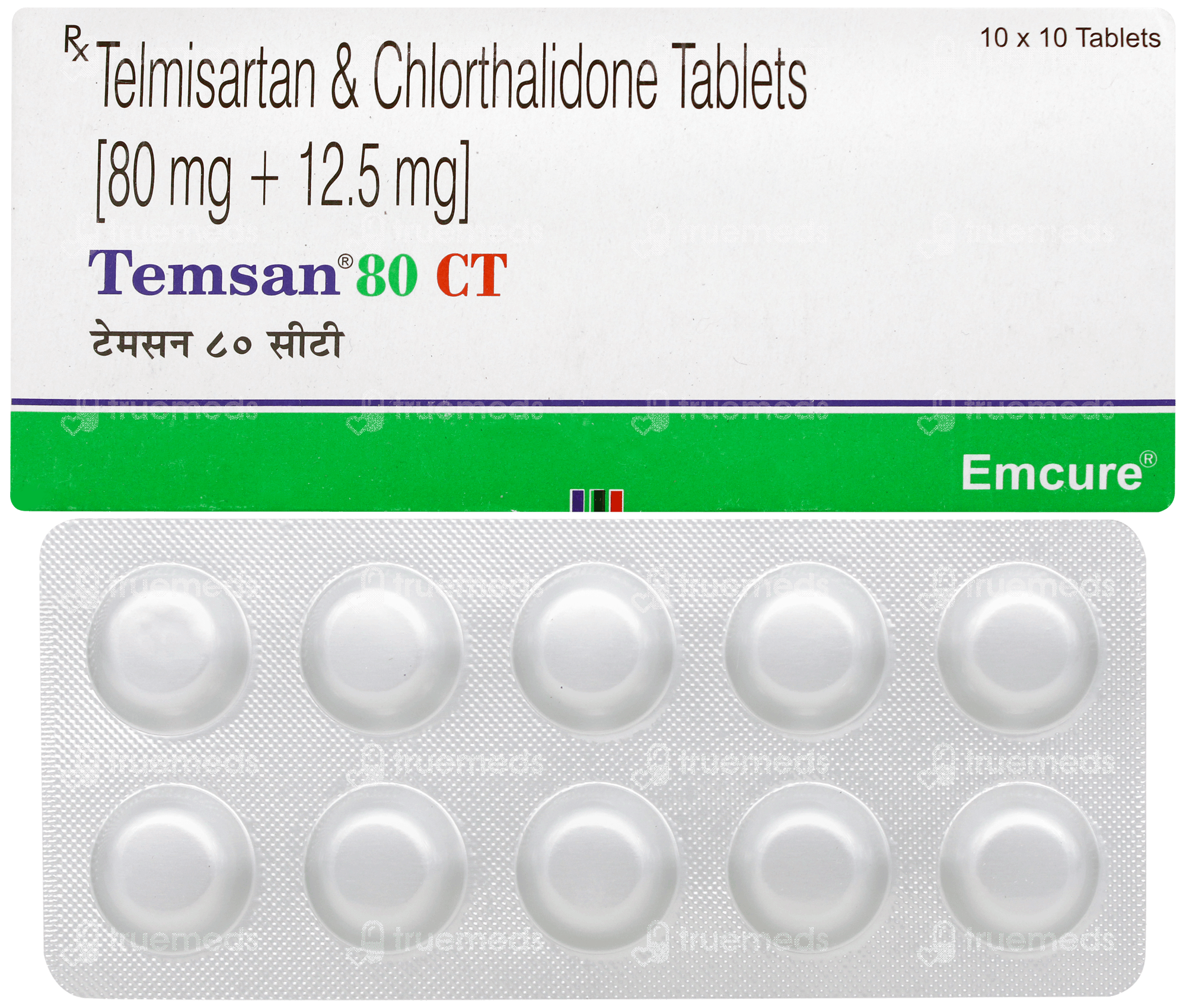 Temsan 80 Ct Tablet 10: Uses, Side Effects, Price & Substitutes