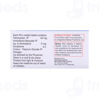 Temsi Am 40 Tablet 10: Uses, Side Effects, Price & Substitutes