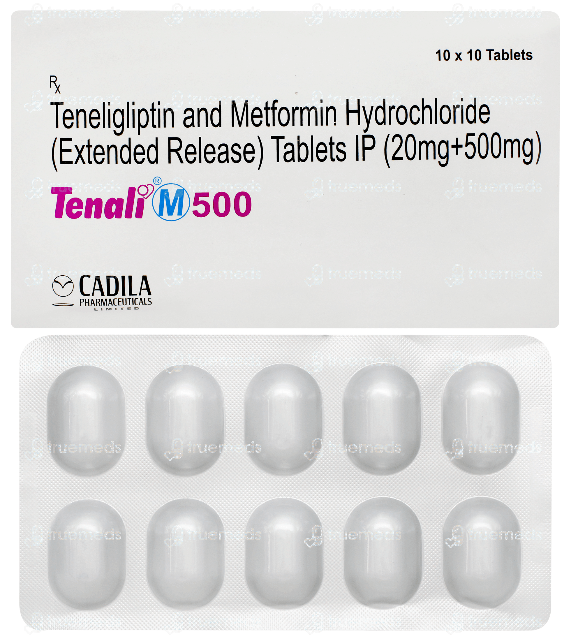 Tenali M 500 Tablet 10: Uses, Side Effects, Price & Substitutes