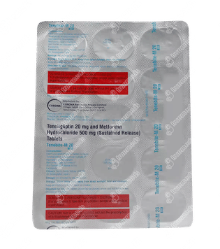 Tenebite M 20/500 MG | Order Tenebite M 20/500 MG Tablet Sr Online at ...