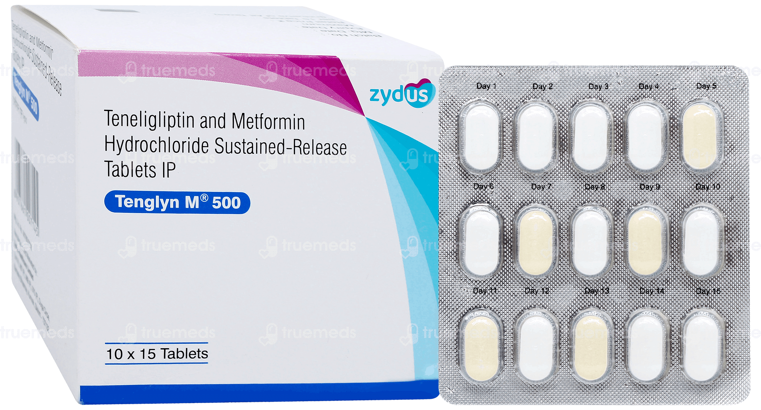 Tenglyn M 500 Tablet 15: Uses, Side Effects, Price & Substitutes