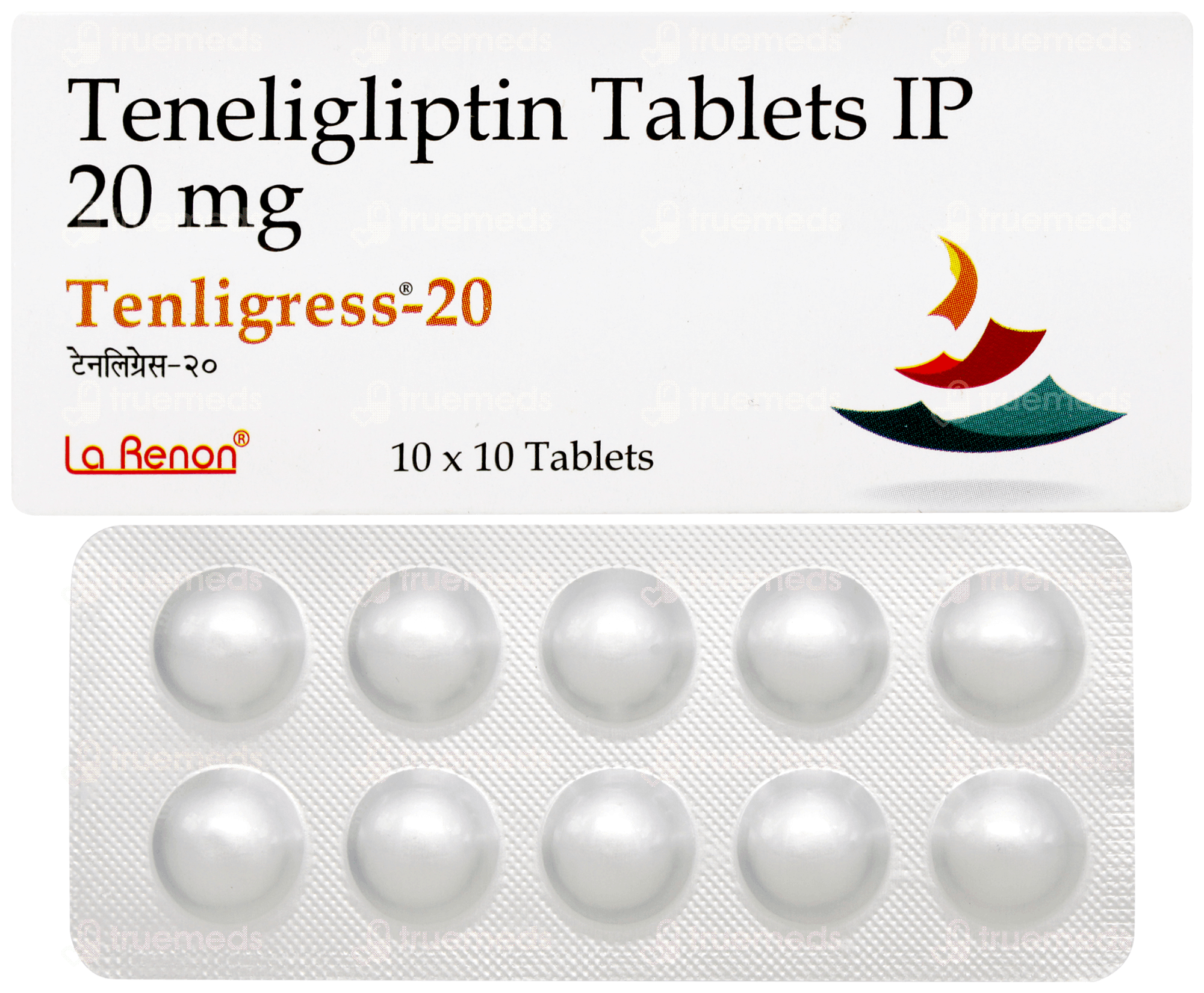 Tenligress 20 Tablet 10: Uses, Side Effects, Price & Substitutes