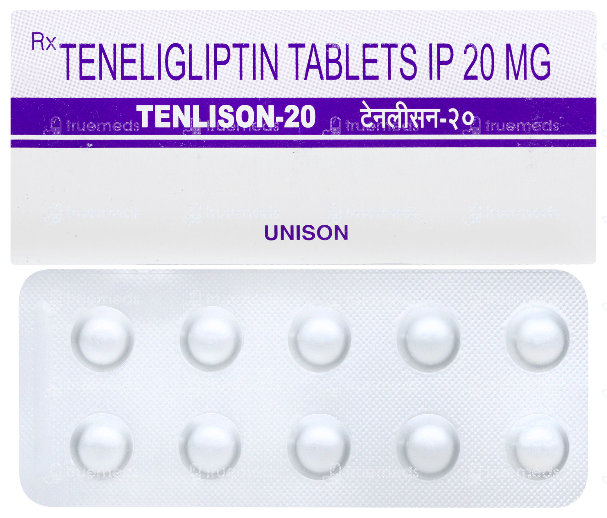 Tenlison 20 Tablet 10: Uses, Side Effects, Price & Substitutes