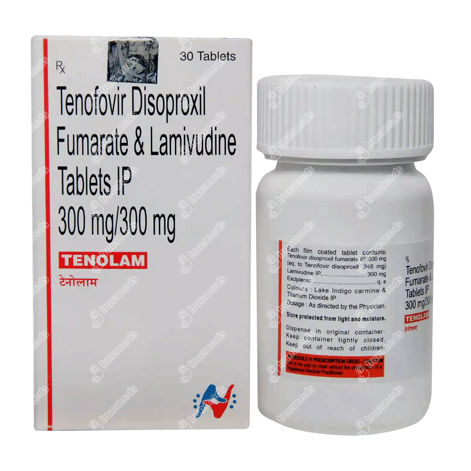 Tenolam Eco Pack 300300 Mg Tablet 30 - Uses, Side Effects, Dosage ...