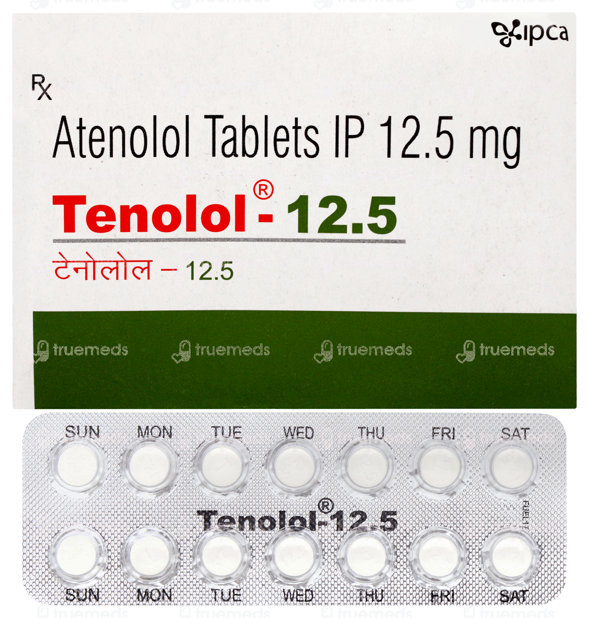 Tenolol 12.5 MG | Order Tenolol 12.5 MG Tablet Online at Truemeds