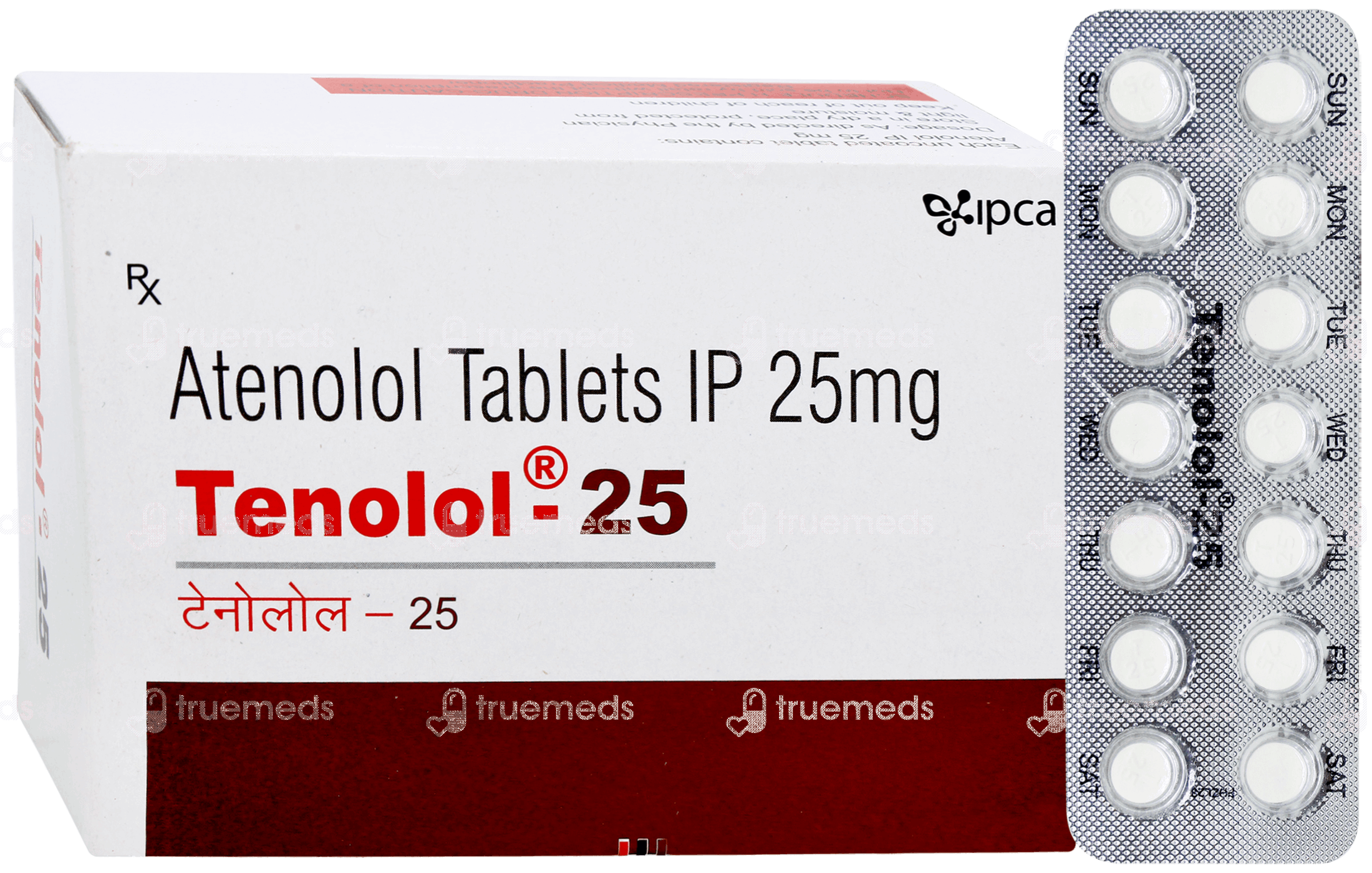 Tenolol 25 MG | Order Tenolol 25 MG Tablet Online at Truemeds