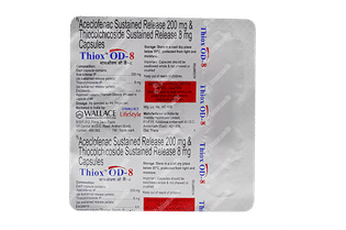 Thiox Od 8/200 MG | Order Thiox Od 8/200 MG Capsule Sr Online at Truemeds