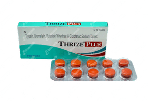 Thrize Plus Tablet 10 - Uses, Side Effects, Dosage, Price | Truemeds