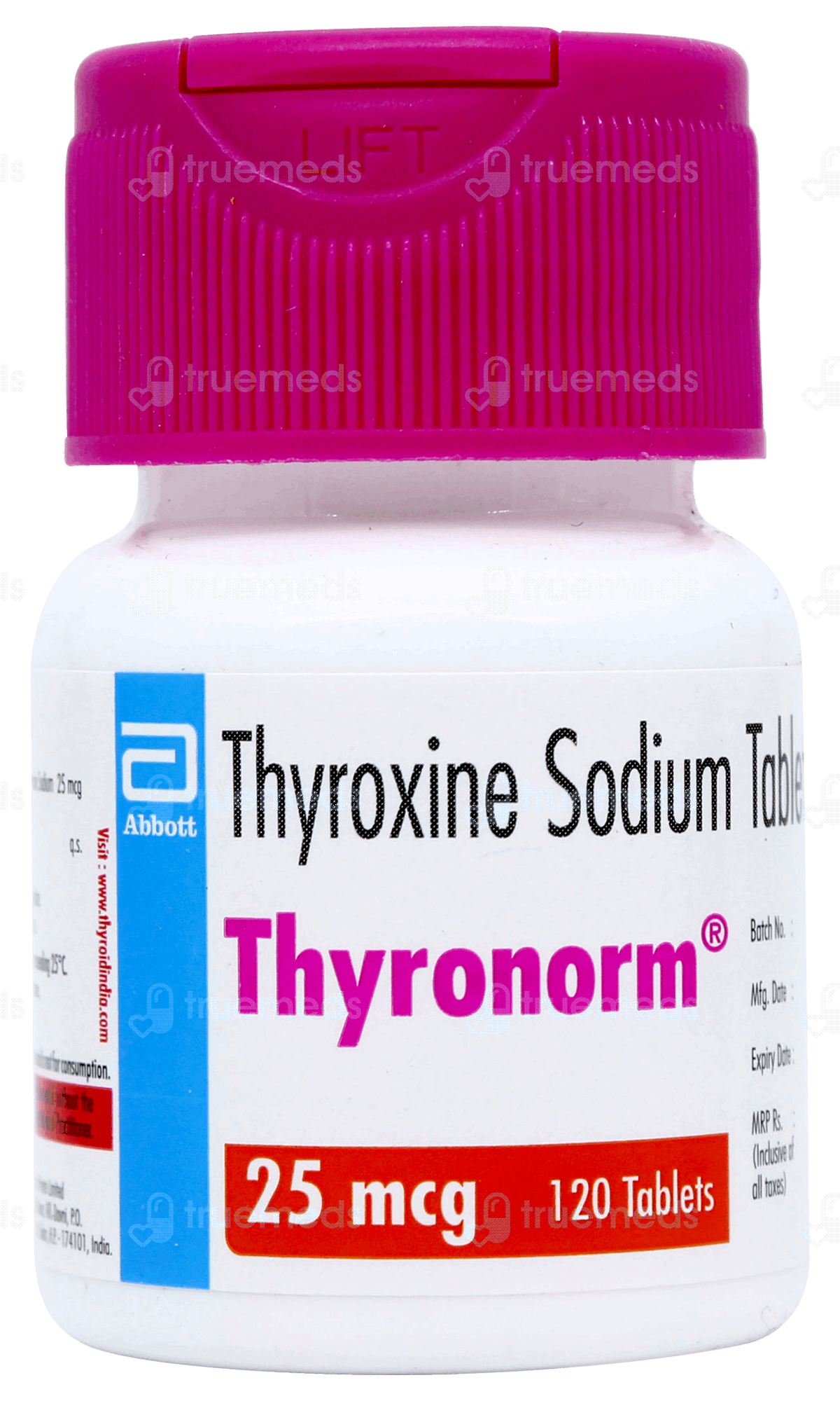 Thyronorm 25mcg Tablet – Manage Hypothyroidism & Thyroid Disorders