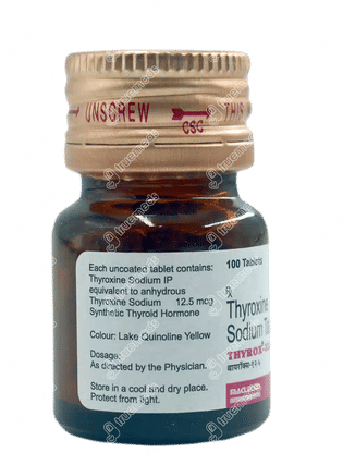 Thyrox 12.5 MCG 1 | Order Thyrox 12.5 MCG Tablet 1 Online at Truemeds