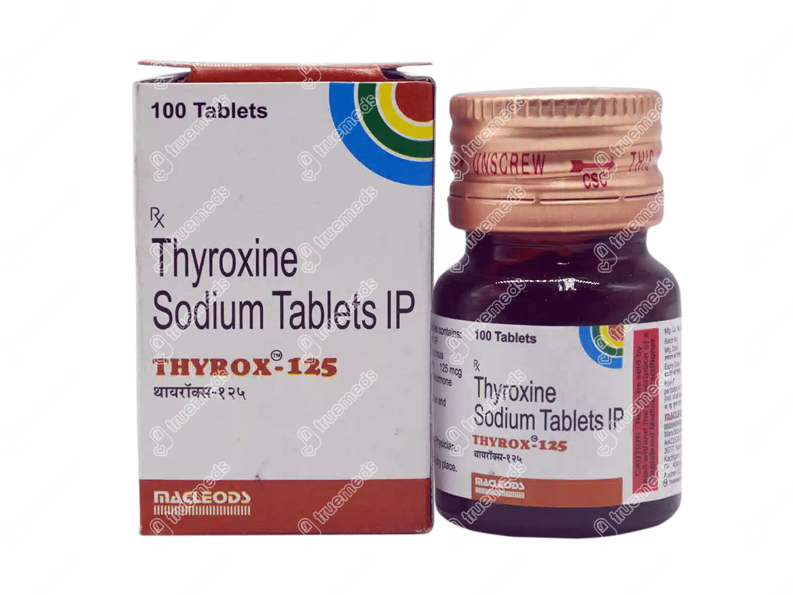 Thyrox 125 Tablet 100: Uses, Side Effects, Price & Substitutes